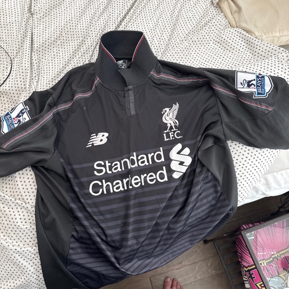 New Balance | Shirts | New Balance Mens Black Lfc Shirt | Poshmark